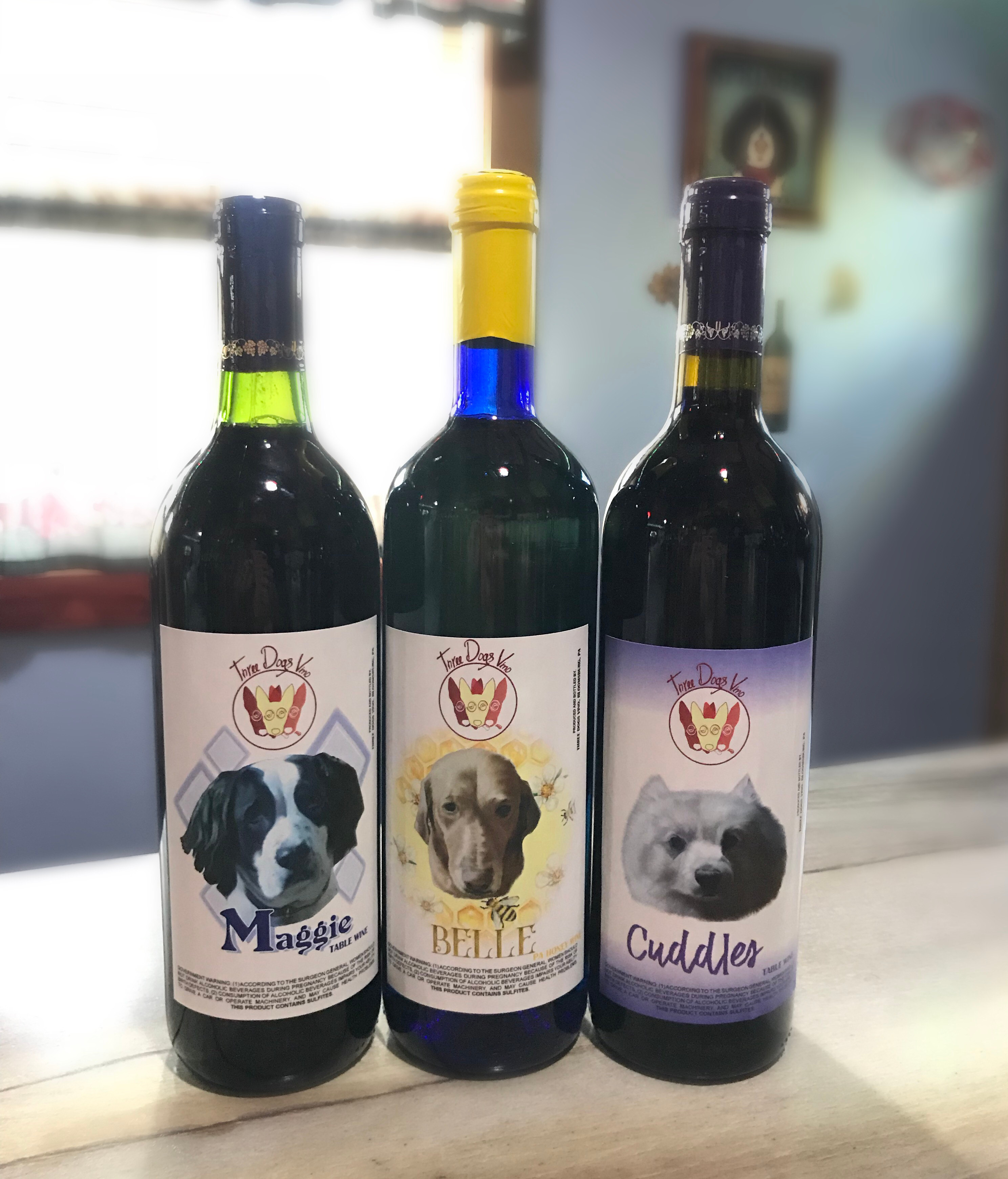 dogs wine