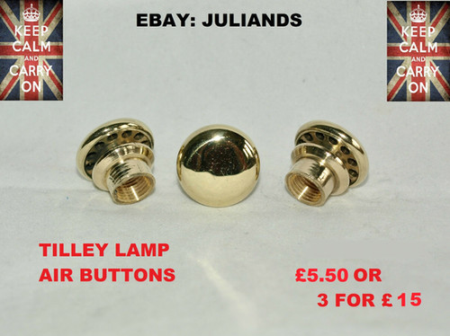 TILLEY LAMP AIR BUTTONS | tilleylampsandstoves