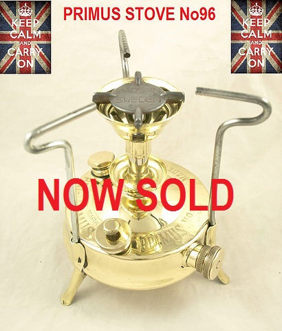 PRIMUS STOVE No96 | tilleylampsandstoves