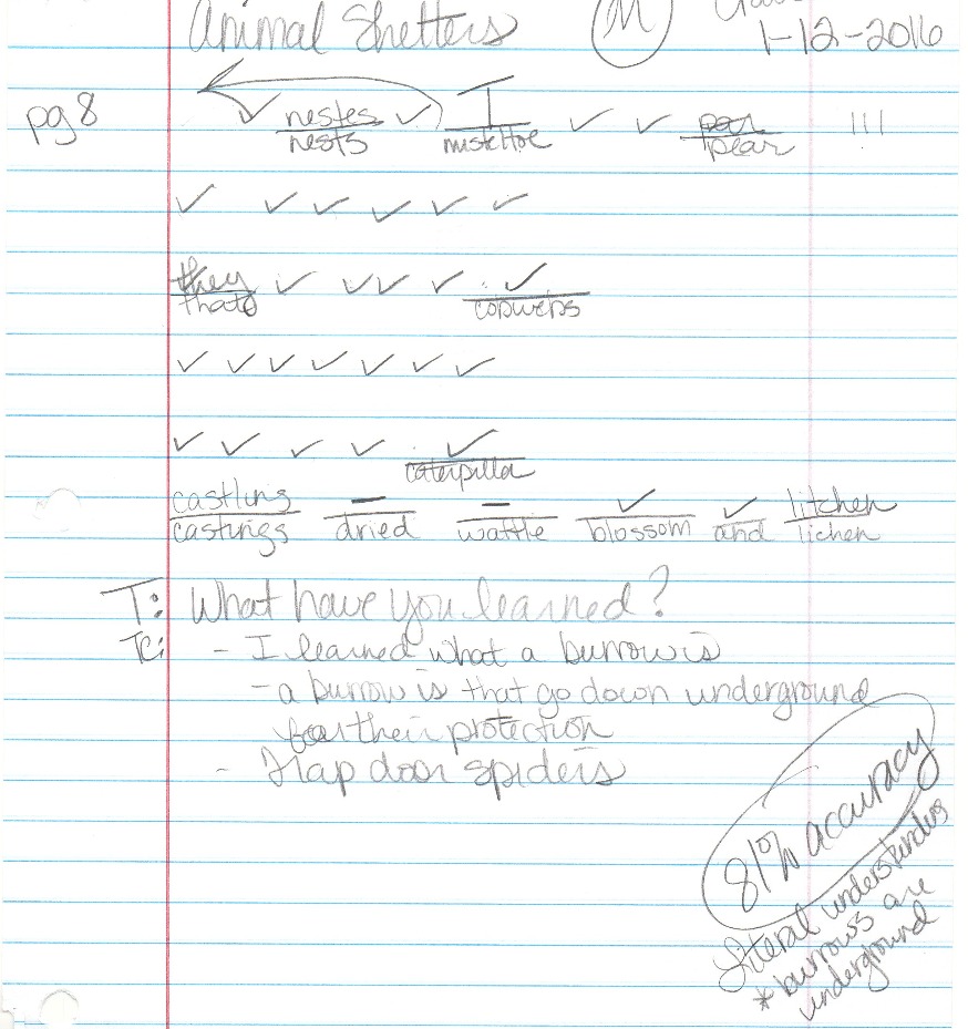 How to Use An Informal Running Record To Inform Instruction