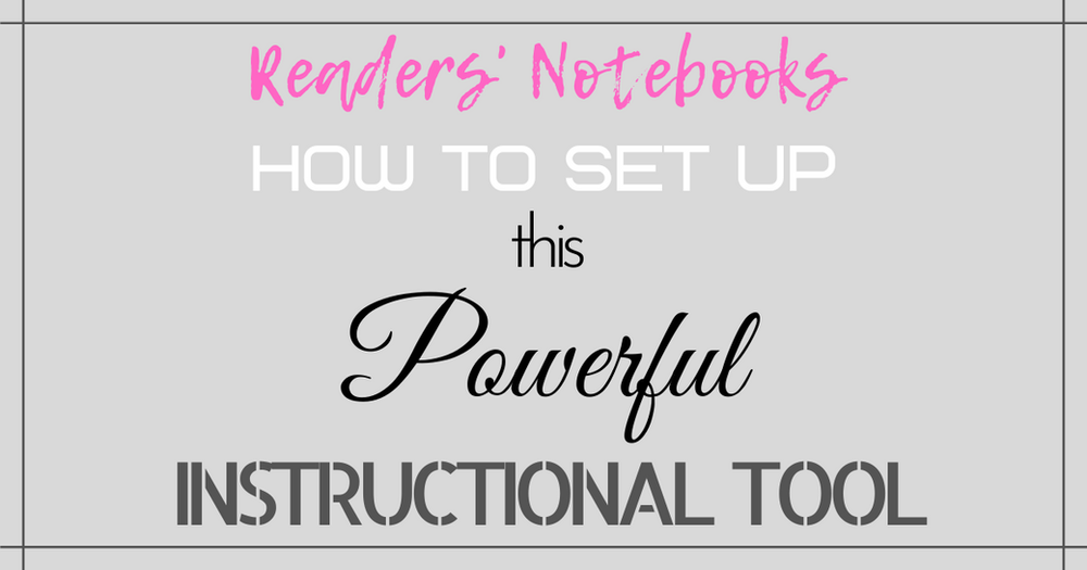 Reader's Notebook: How to Set Up This Powerful Instructional Tool