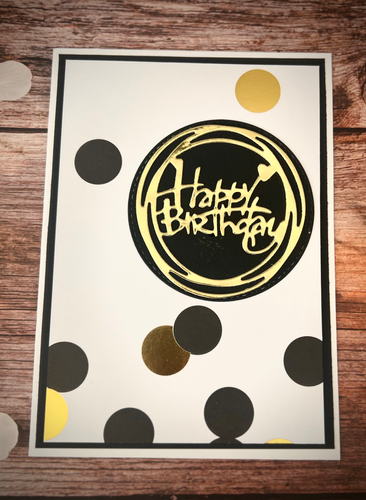 Happy Birthday Polka Dot Card | Purposefully Written