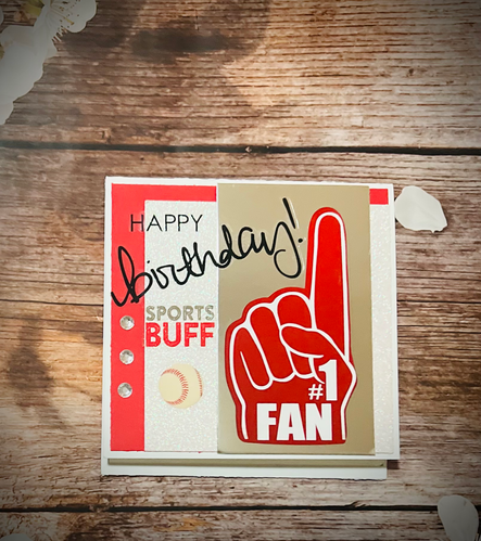 Happy Birthday Sports Buff #1 Fan Card | Purposefully Written