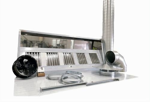 Commercial Kitchen Canopy Kit- 9 Ft | A1Canopy.com