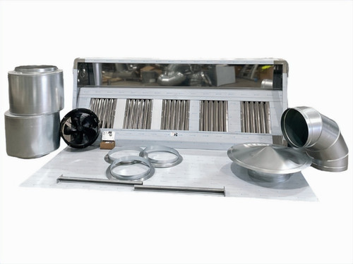 Commercial Kitchen Canopy Kit- 6Ft | A1Canopy.com