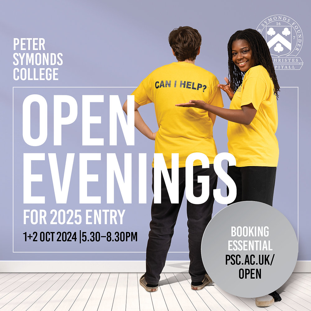 Peter Symonds College Open Events