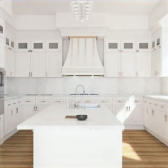 Raised Panel Kitchen Cabinet