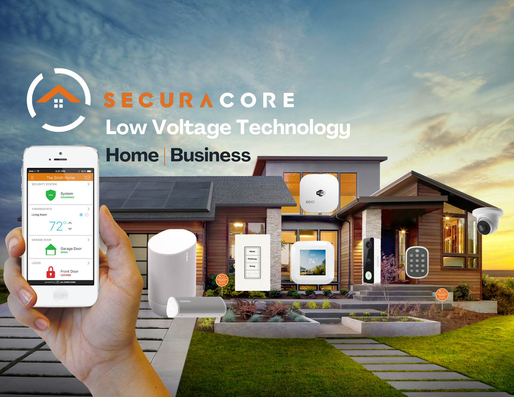 Smart Home Automation, Security & AV in Bend, OR | SecuraCore
