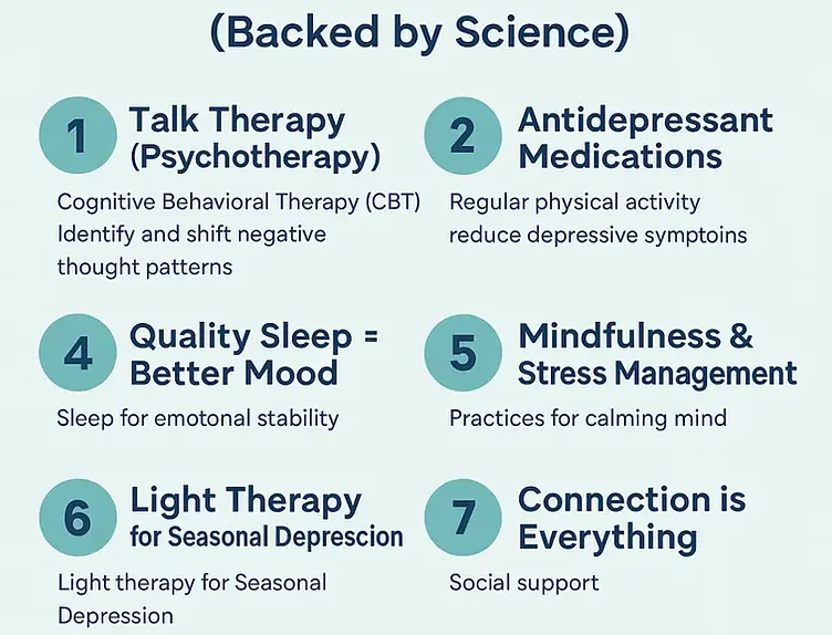 depression therapy in a nutshell