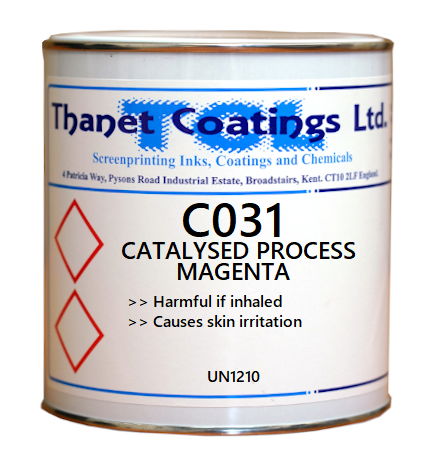 C031 CATALYSED PROCESS MAGENTA | Thanet Coatings