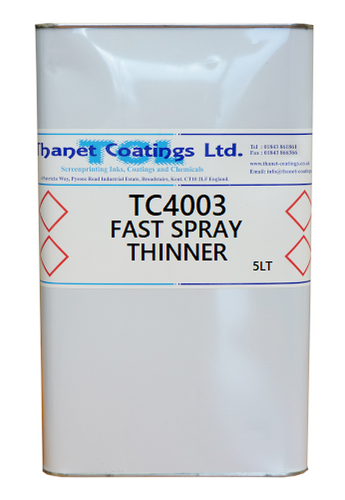 TC4003 FAST SPRAY THINNER | Thanet Coatings