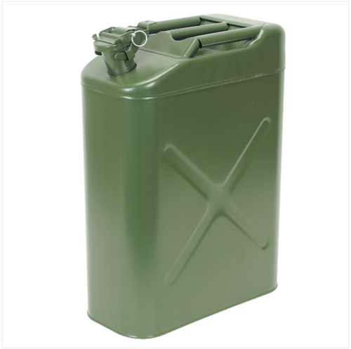 New Military Euro Style Metal Jerry Gas Can | colessurplus