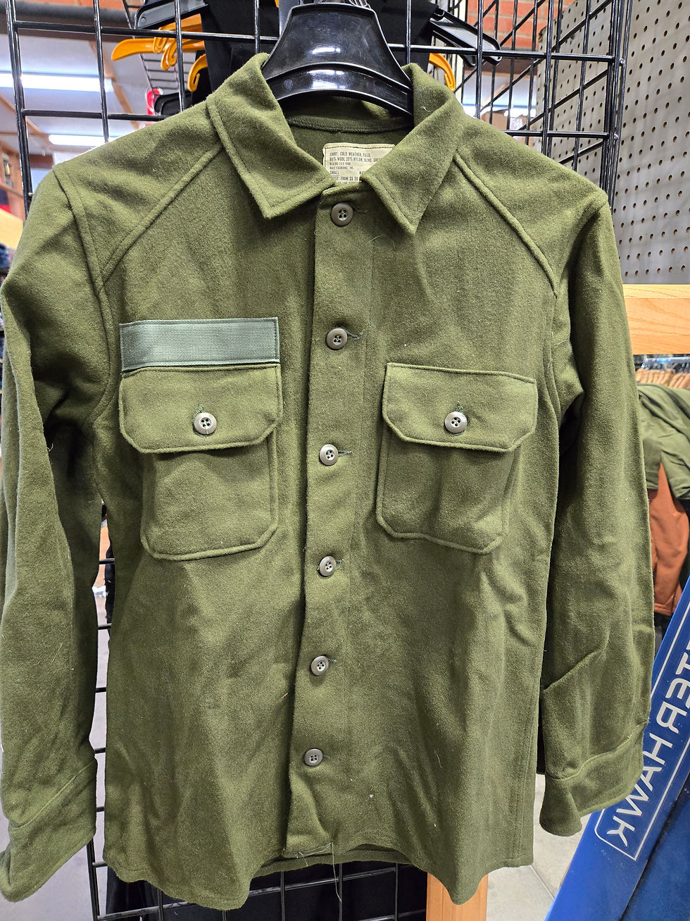 US Korean Era Wool Field Shirt | colessurplus