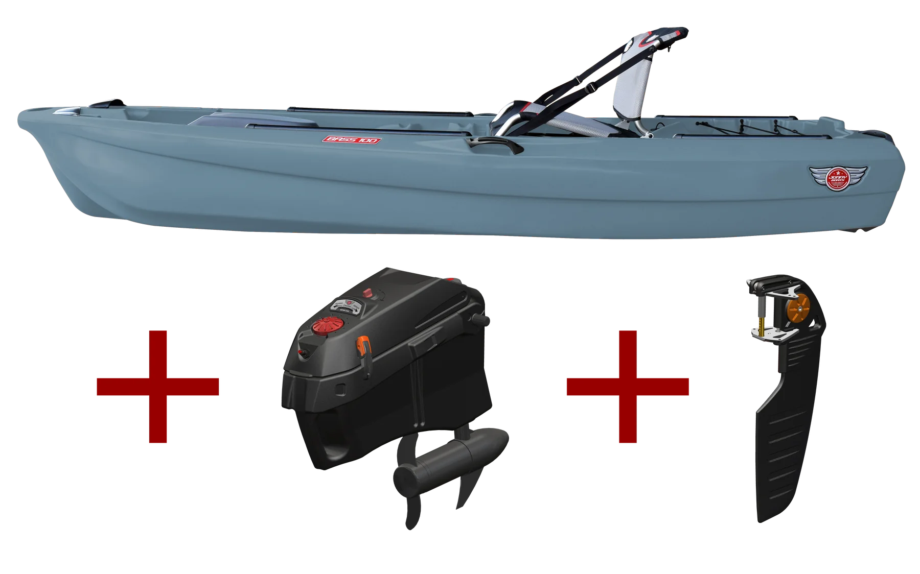 Jonny Boats Bass 100 w/Motor Package | colessurplus