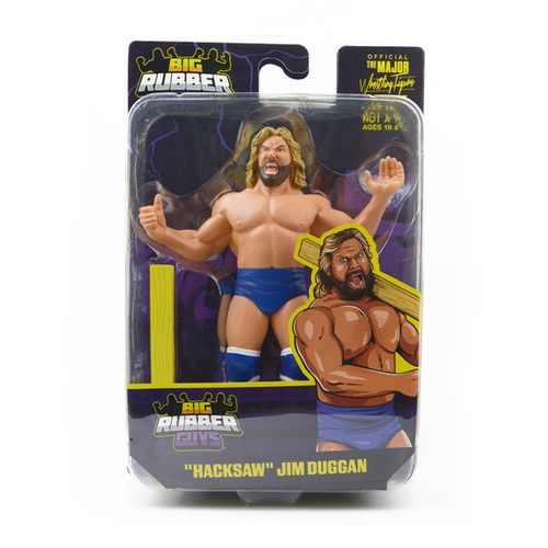"Hacksaw" Jim Duggan - Big Rubber Guys Series 6 | Action Figure Cellar