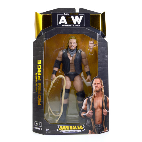 "Hangman" Adam Page - AEW Unrivaled Collection Series 2 | Action Figure ...