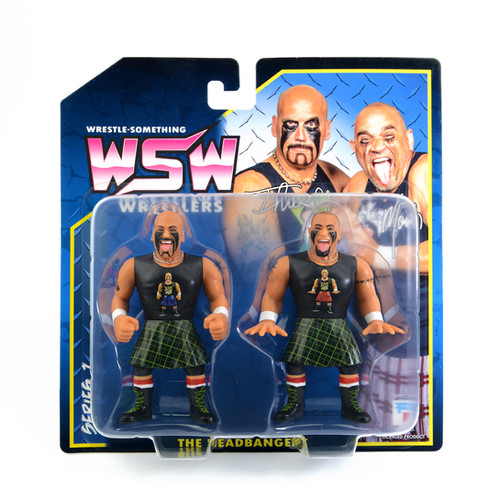 The Headbangers 2-Pack (Variant) - Wrestle-Something Wrestlers Series 1 ...