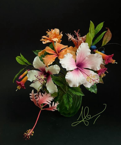 Hibiscus Class - 4 varieties plus Paphia - Online Class | Alan Dunn Floral
