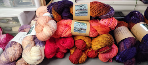 The Forgetful Knitter Yarn Collection- DK Cashmere Collection | Purls n ...