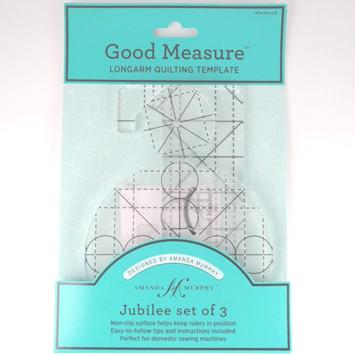 Good Measure™ Jubilee Rulerwork Templates by Amanda Murphy | SewTechCreate