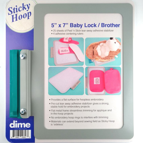 DIME Sticky Hoop (Brother/Babylock) | SewTechCreate