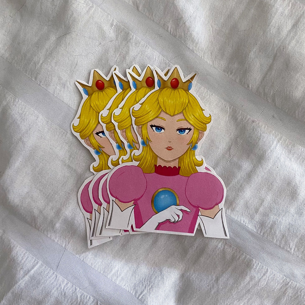 Princess Peach Sticker | Finicky