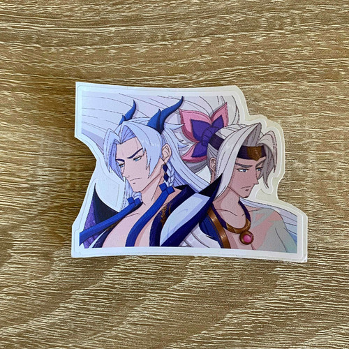 Spirit Blossom Yasuo & Yone Vinyl Sticker | Finicky