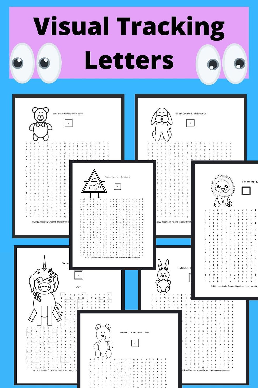 Visual Tracking Letter Recognition Occupational Therapy