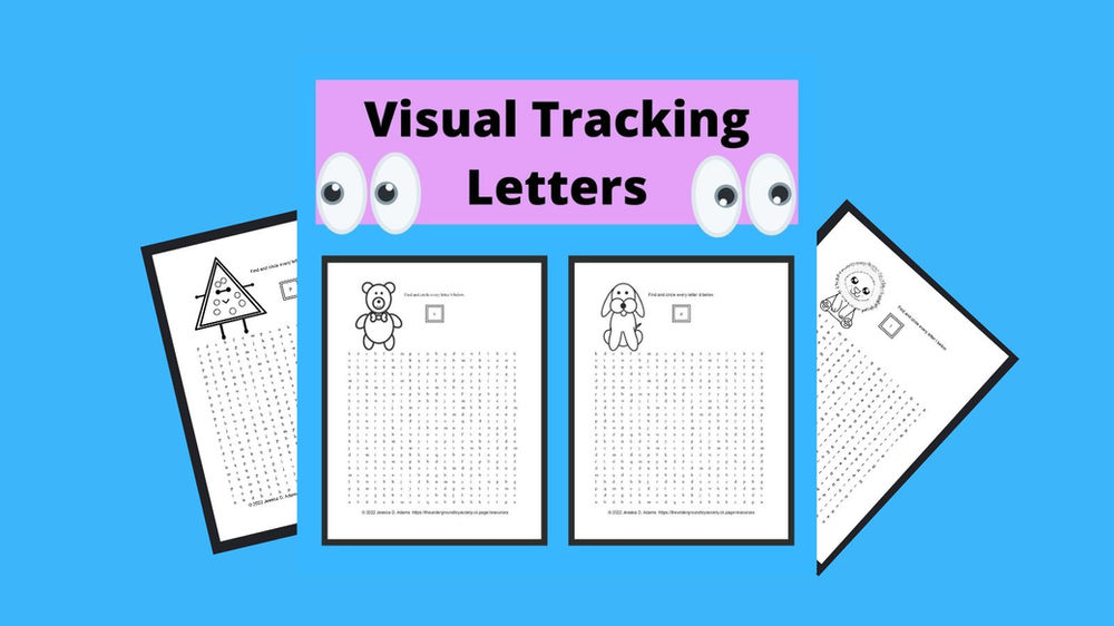 Visual Tracking Letter Recognition Occupational Therapy