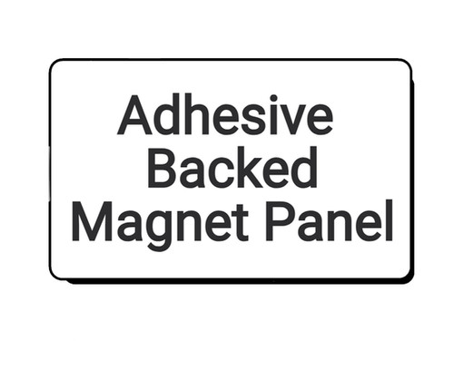 Adhesive Backed Blank Magnet Panel (Pair) | D'Alesio Inc.