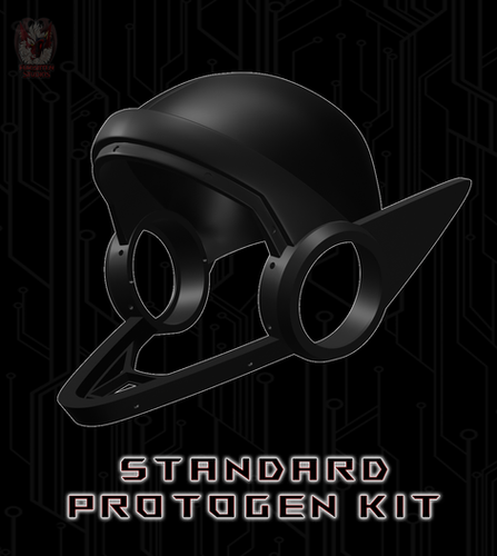 Standard Protogen Helmet Kit | FurBitten Studios
