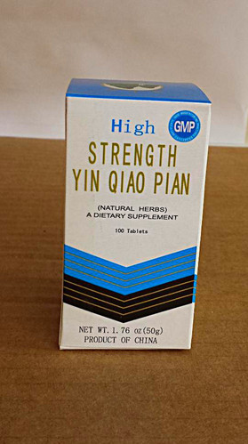 Gui Fang Brand High Strength Yin Qiao Pian 100 tab Free Shipping