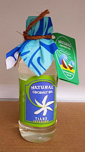 Tiare Natural Coconut Oil 300ml, 5 bottles & Free Shipping
