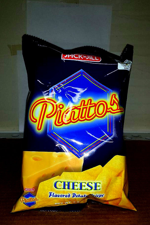 J&J Piattos Cheese Flavored Potato Crisps 4 pkgs Free Shipping ...