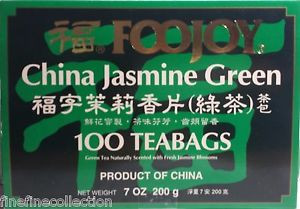 Foojoy Jasmine Green Tea 100bags | orientalimports