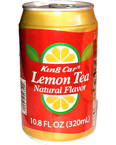 King Car Lemon Tea 320ml 12 cans Free Shipping | orientalimports