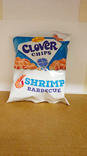 Clover Chips Shrimp Barbecue 50gm 6 pkg Free Shipping | orientalimports