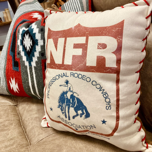 Vintage NFR Back Number Pillow | justrustic
