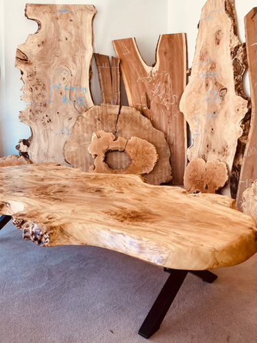 Cottonwood Burl Coffee Table | justrustic