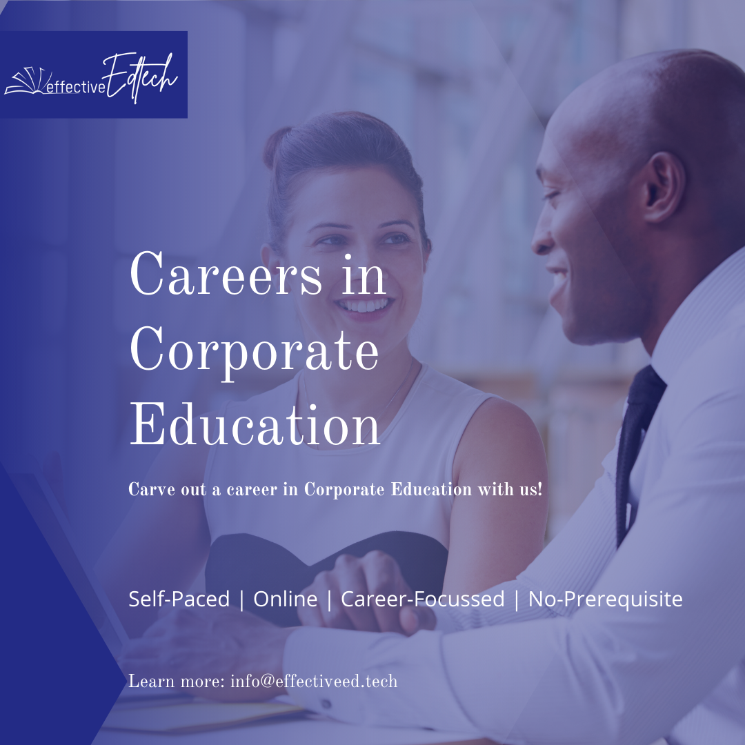 Careers in Corporate Education | Effectiveed