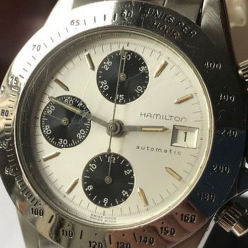 Hamilton Chronograph with Panda Dial | Chrono6538