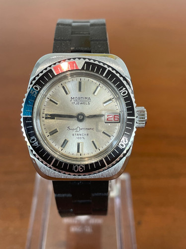 Ladies Mortima Supadatomatic Diver Watch | Chrono6538