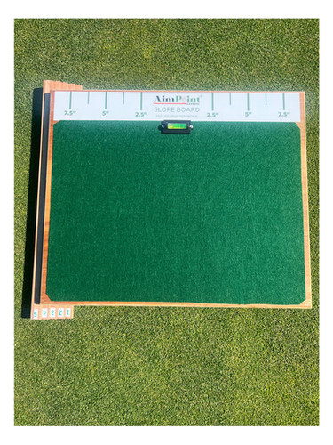 The AimPoint Slope Board Putting | Greenside Golf