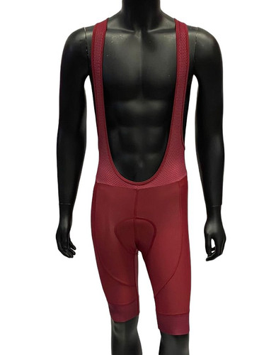 Licra PRO Solid Roja Con Tirantes Hombre | CMS Sportswear