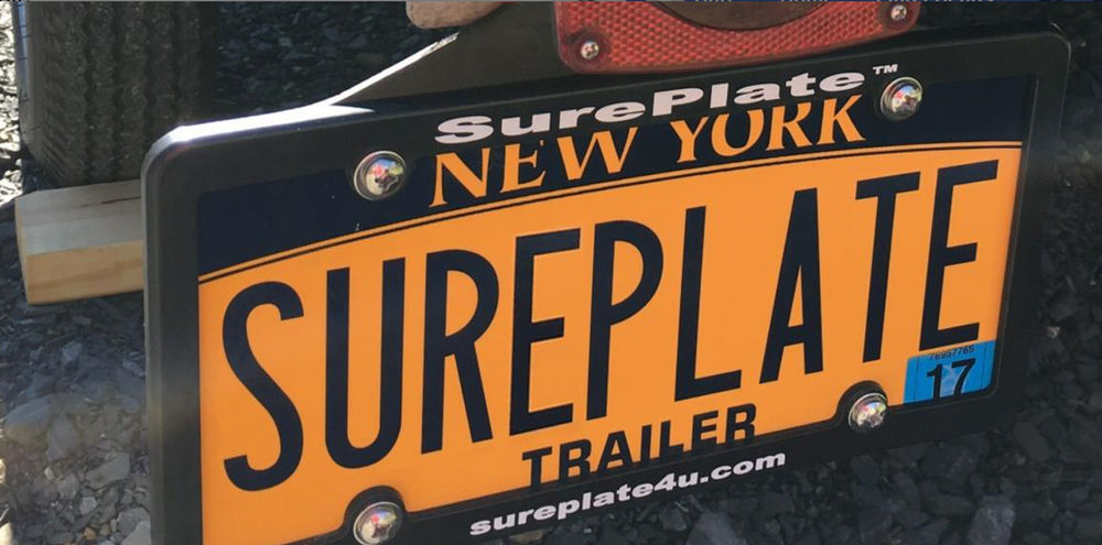 Trailer License Plate Holder Brackets: Our Story – SurePlate (TM) Products