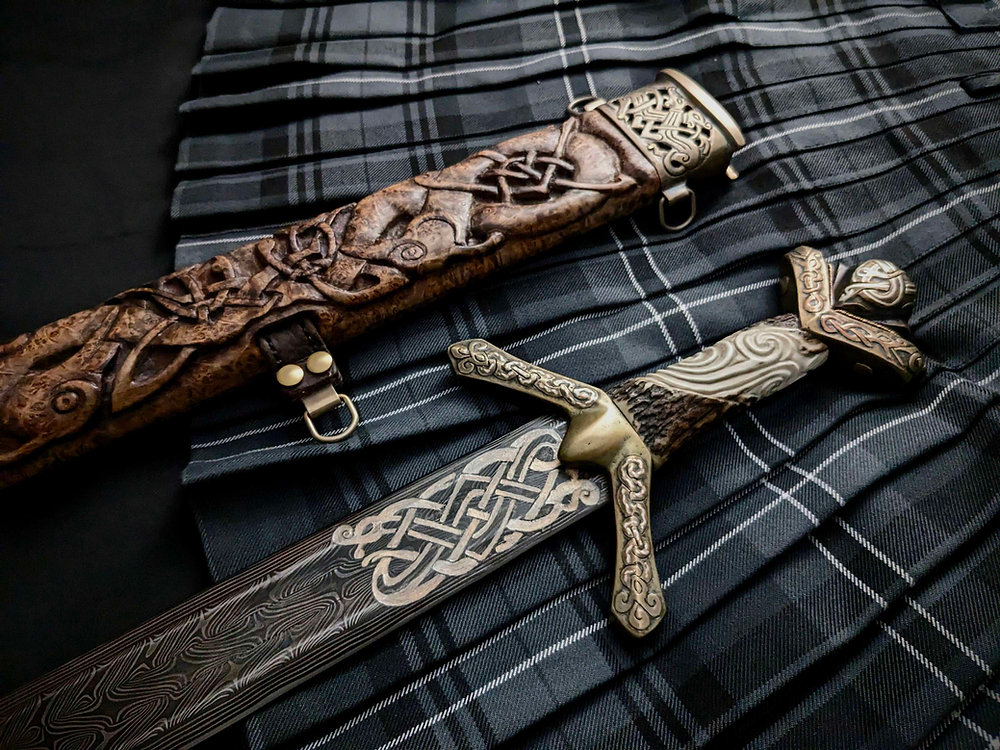 The Gaelic Sword of Arthur MacAedan