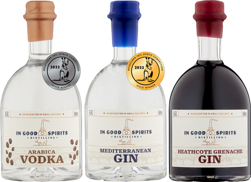 Mixed pack: Arabica Vodka, Mediterranean & Grenache Gin | Domaine Asmara