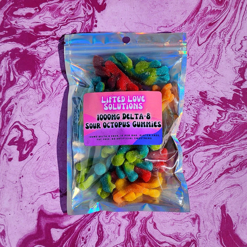 Sour Octopus Gummies | LiftedLoveSolutions