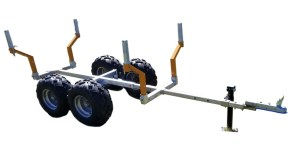 RR602 - ATV / UTV TANDEM AXLE LOGGING TRAILER