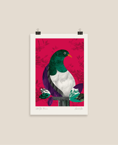 Art Print - Kereru | DESIGNBYLEONARD